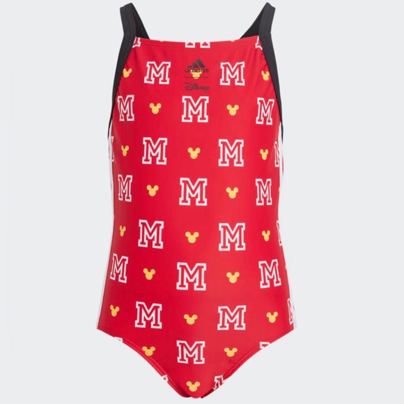 Swim | Limited Adidas Disney Mickey Monogram Collab Swimsuit Girls ...